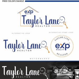 EXP realtor logo Real Estate logo design New EXP Realty | Etsy