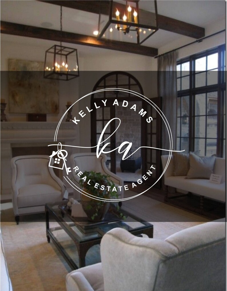 Custom State Logo Real Estate Logo Design Realtor Logo - Etsy