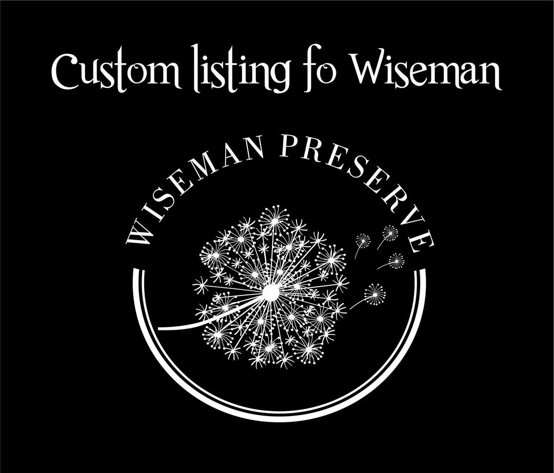 Custom Design Logo Kit for Wiseman - Etsy