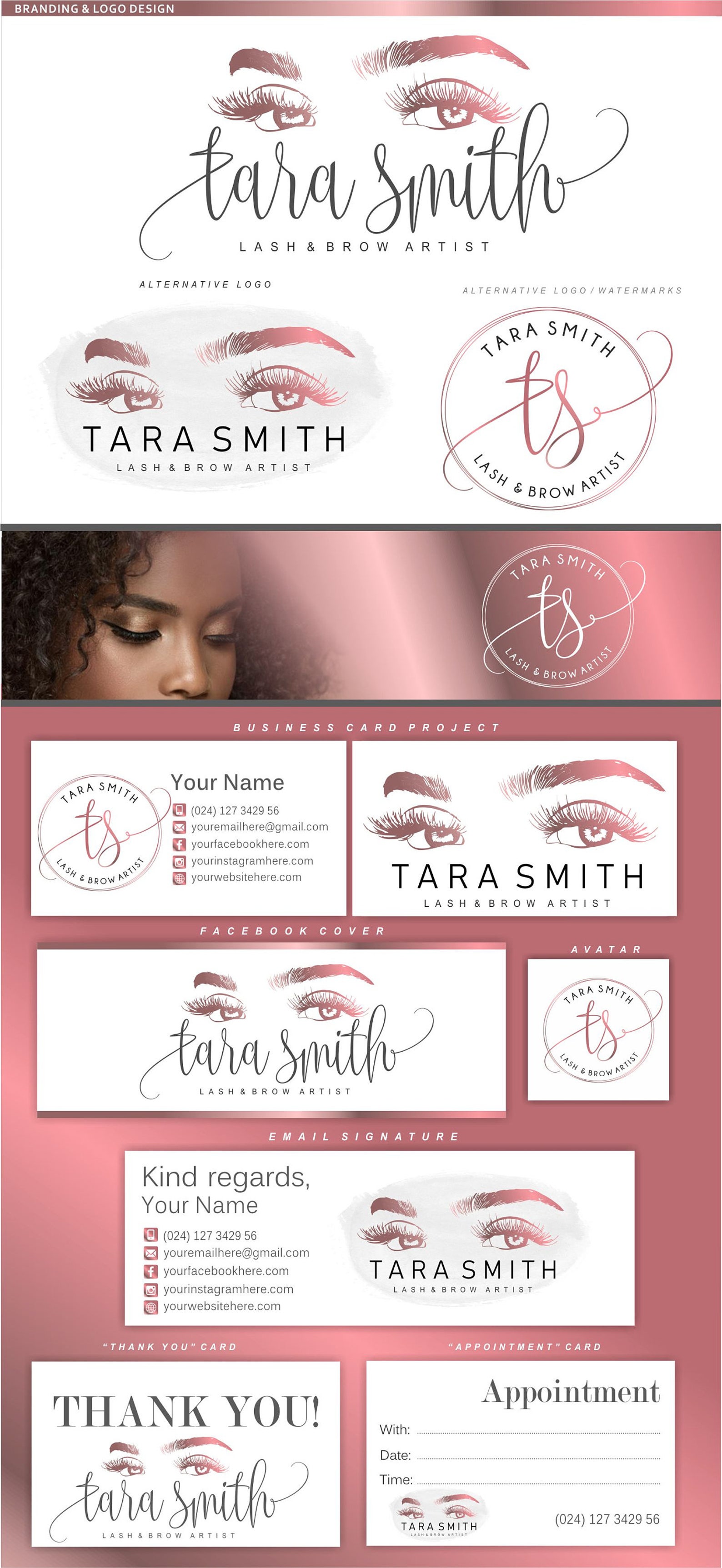 Lashes Logo Design Eyelash Extension Logo Cosmetics Logo - Etsy