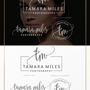 Watermark Logo, Photography Logo, Branding Package, Signature Logo ...