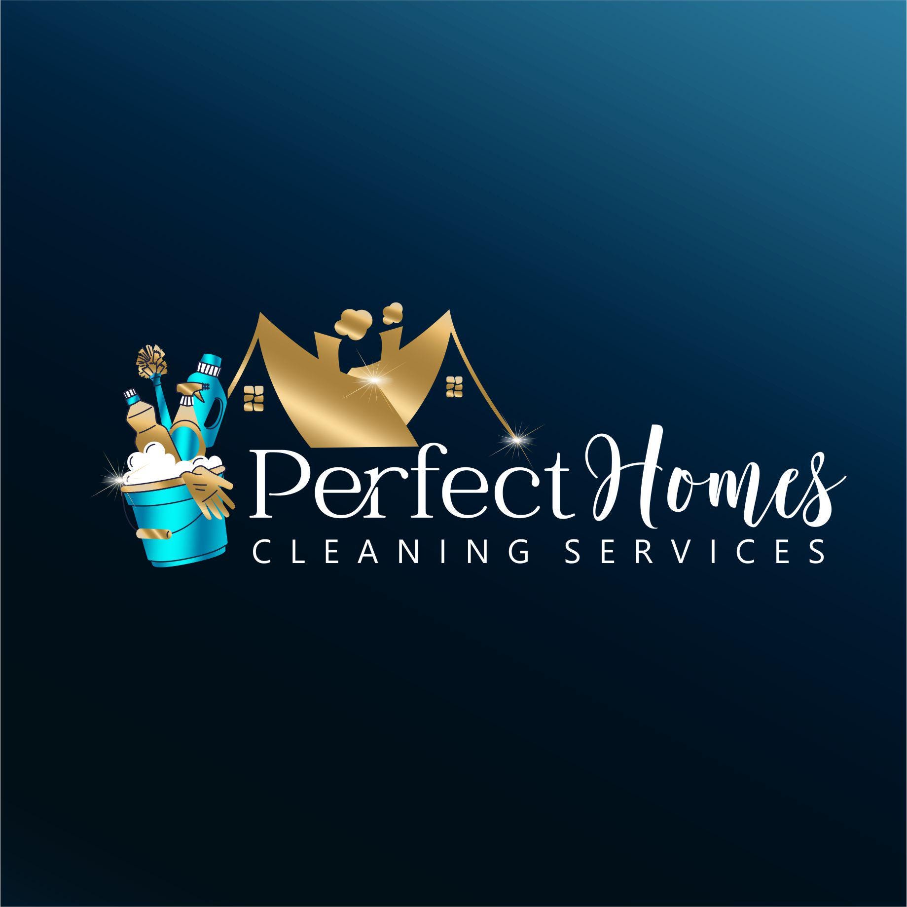Cleaning Service Logo Design, Commercial Residential Logo Home House ...