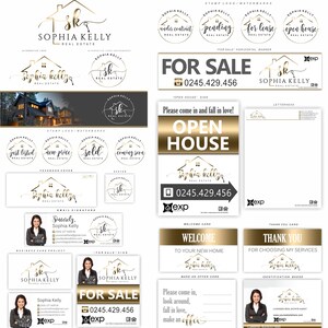 Realtor Logos, Exp Real Estate Logos, Realtor Branding, Real Estate ...