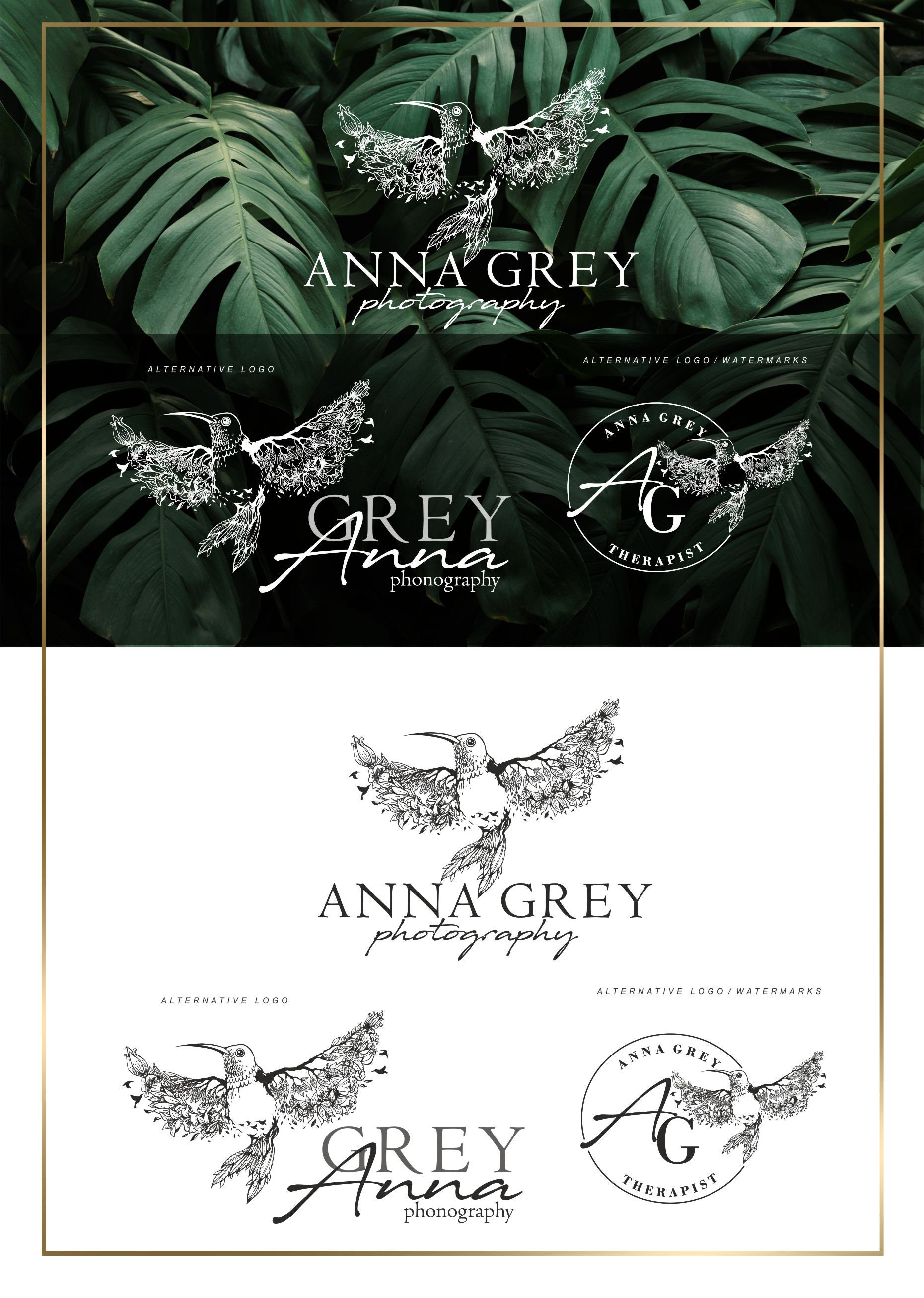 Wasserzeichen Logo Fotografie Logo Branding Paket Signatur - Etsy Schweiz