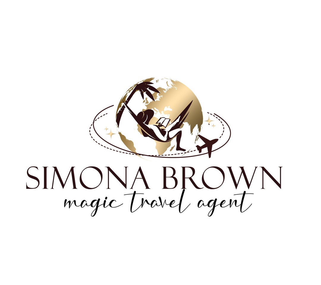 Travel Logo, Adventure Branding Kit, World Map Trip Design, Travel ...