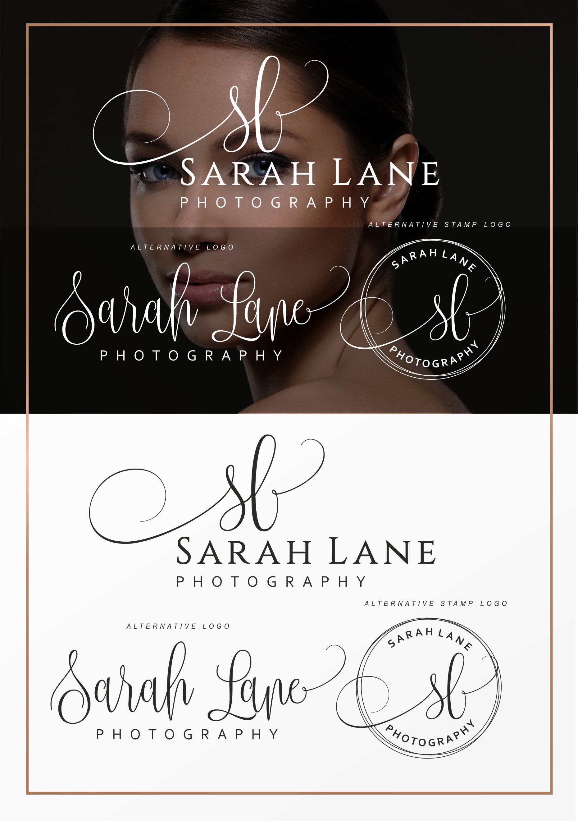 Watermark Logo Photography Logo Branding Package Signature - Etsy
