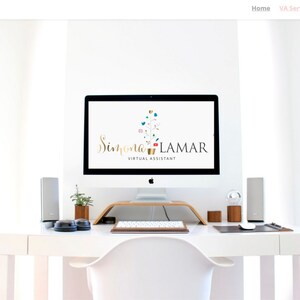 Virtual Assistant Logo Design, Online Business Branding, Social Media ...