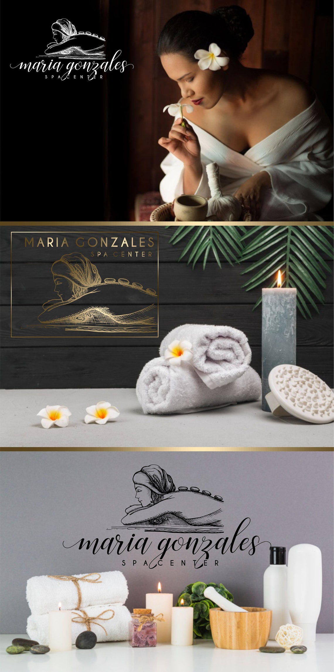 Spa Therapy, Massage Spa Logo Design, Zen Beauty Studio, Relax Logo ...