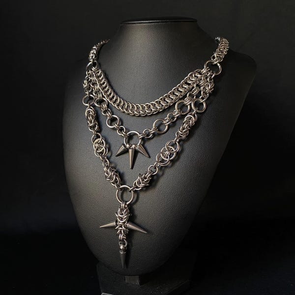 Chainmail Necklace - Etsy