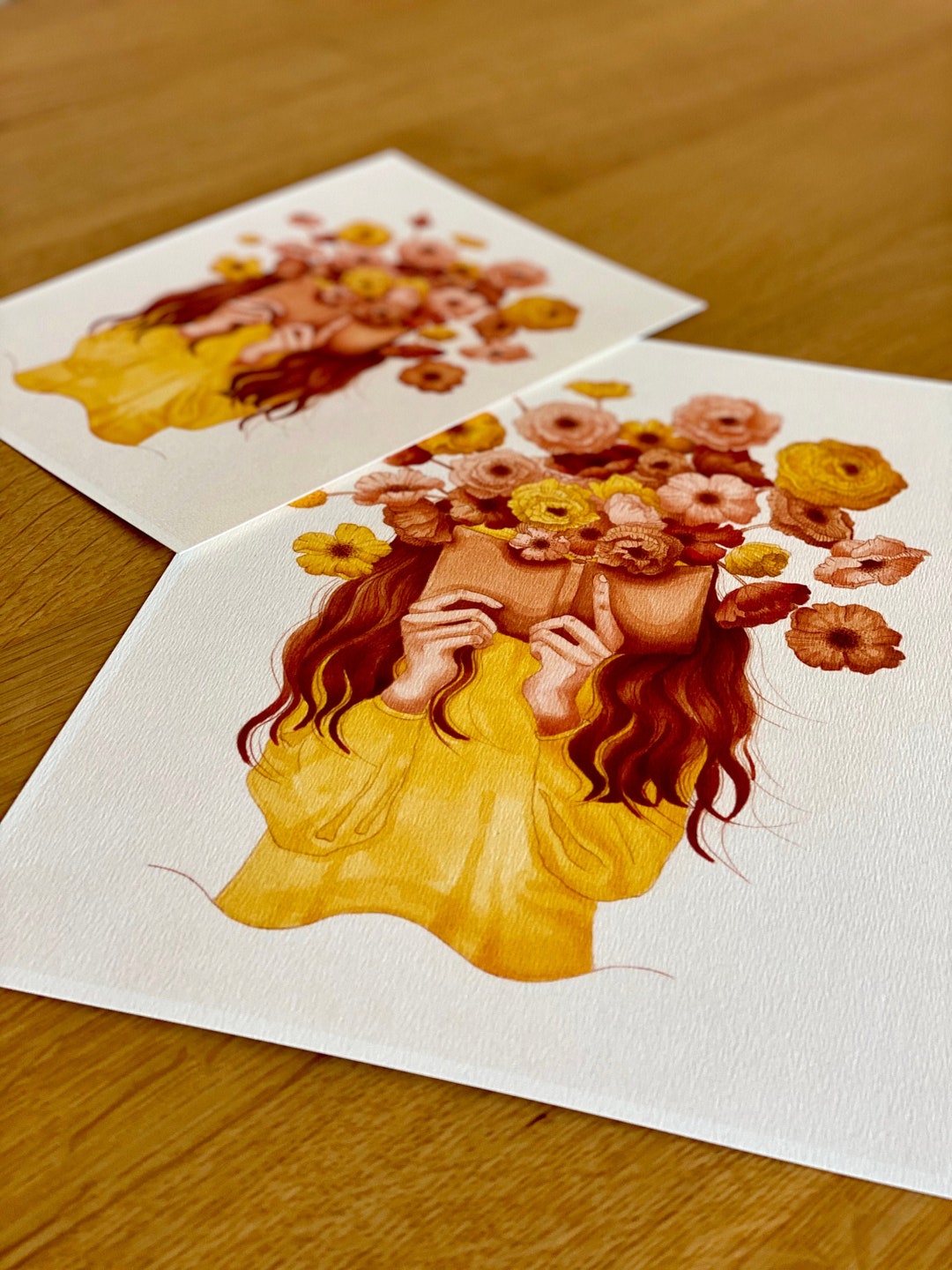 Floral Poetry - Flower Illustration / Poster / Gift for Flower Lover ...