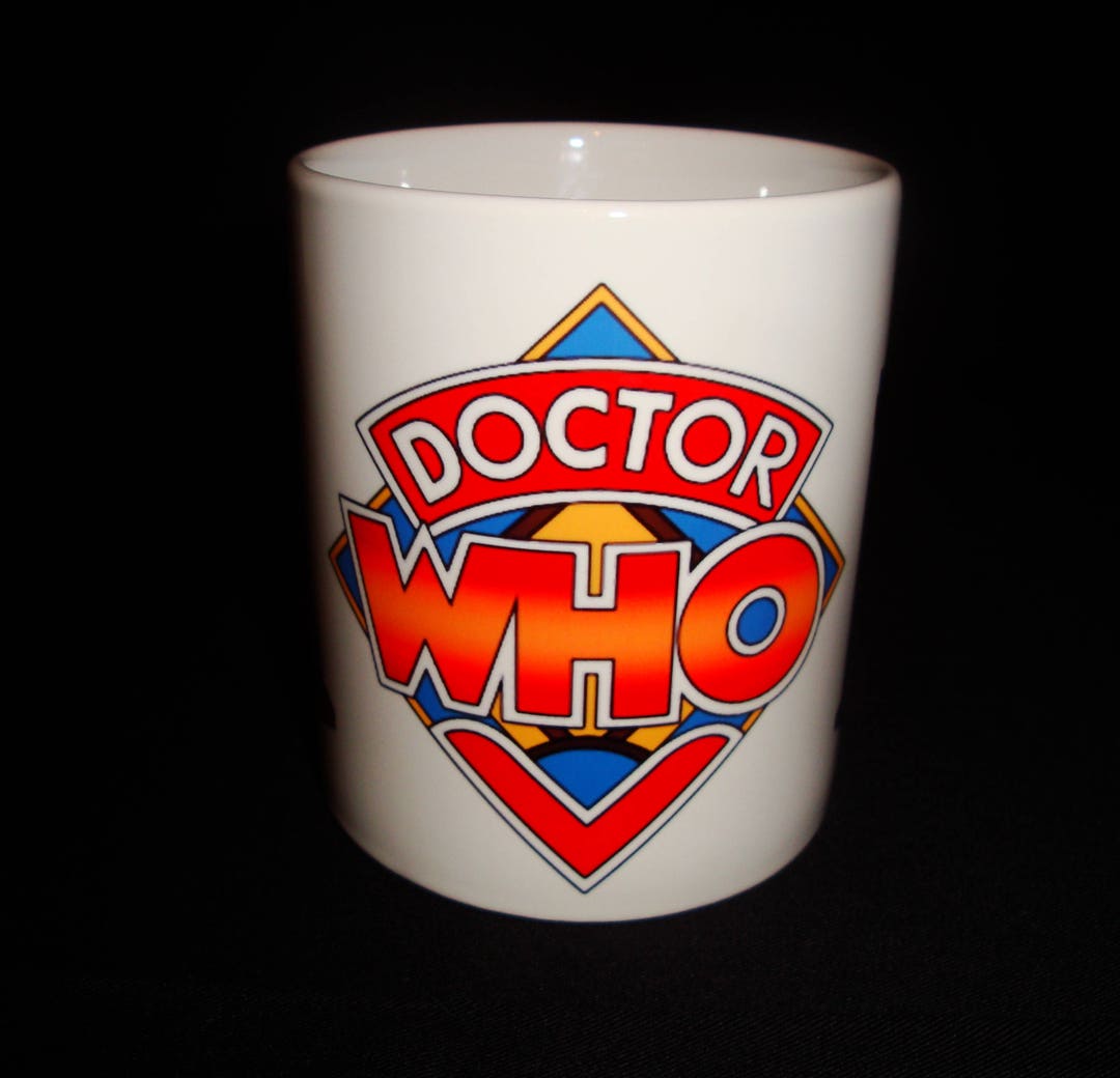 Dr Who Coffee Mug Classic Logo Gift Shop - Etsy UK