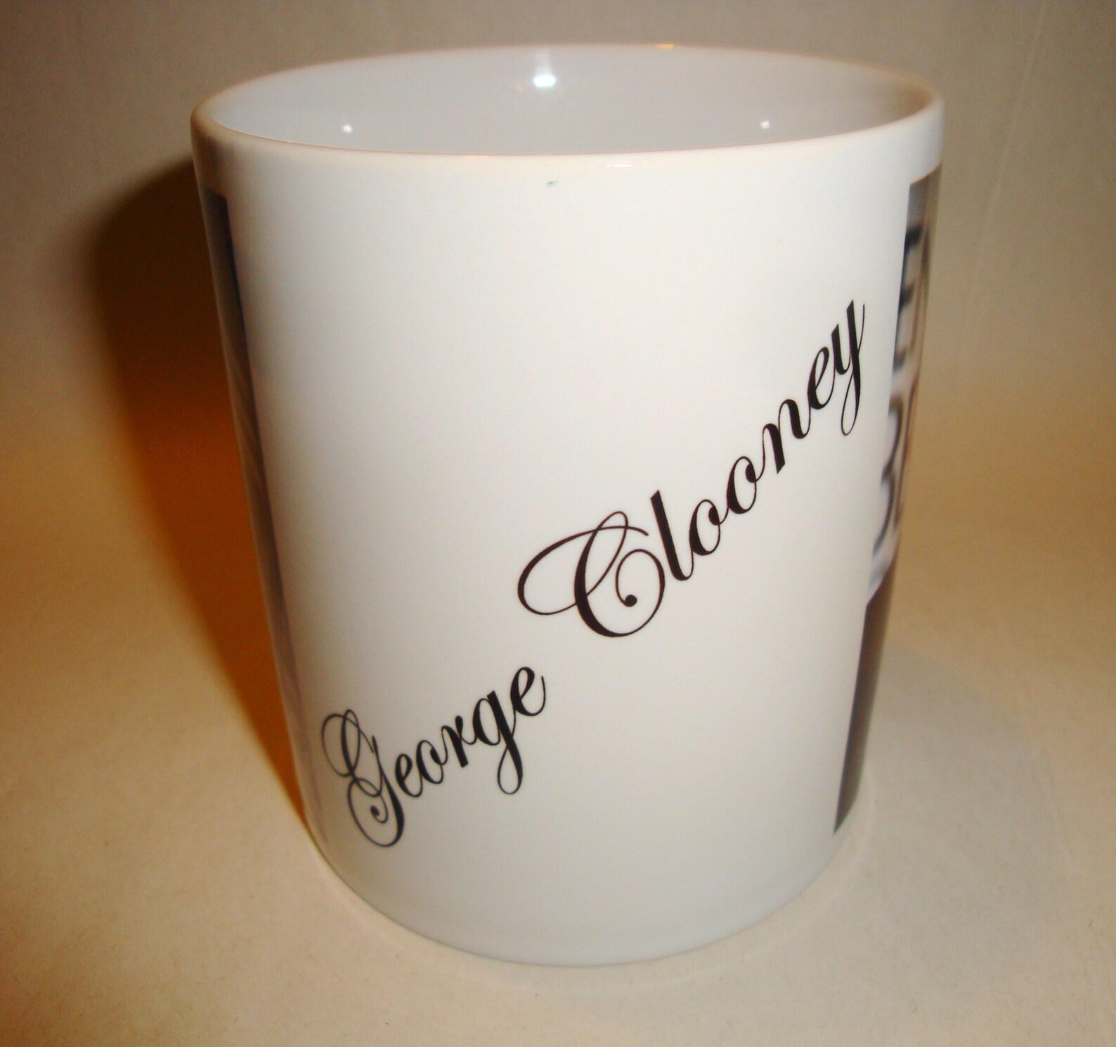 George Clooney Coffee Mug a Perfect Gift Gift Shop - Etsy