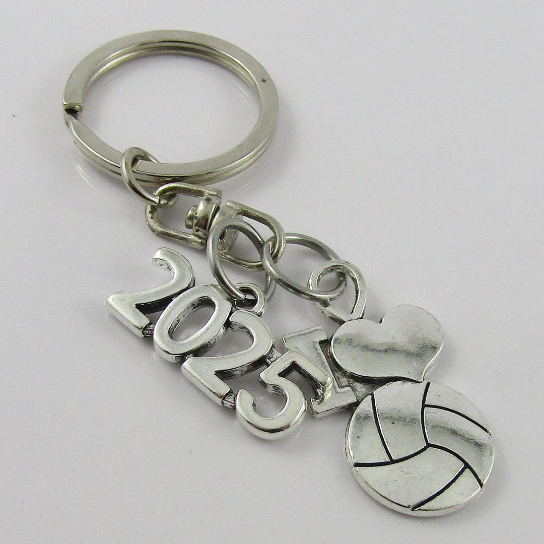 Team Set of 10 I Love Netball Charm 2024 Keychain Bag Zipper Pull ...