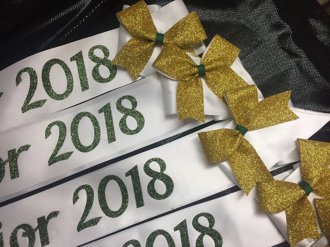 Senior Cheer Sashes - Etsy