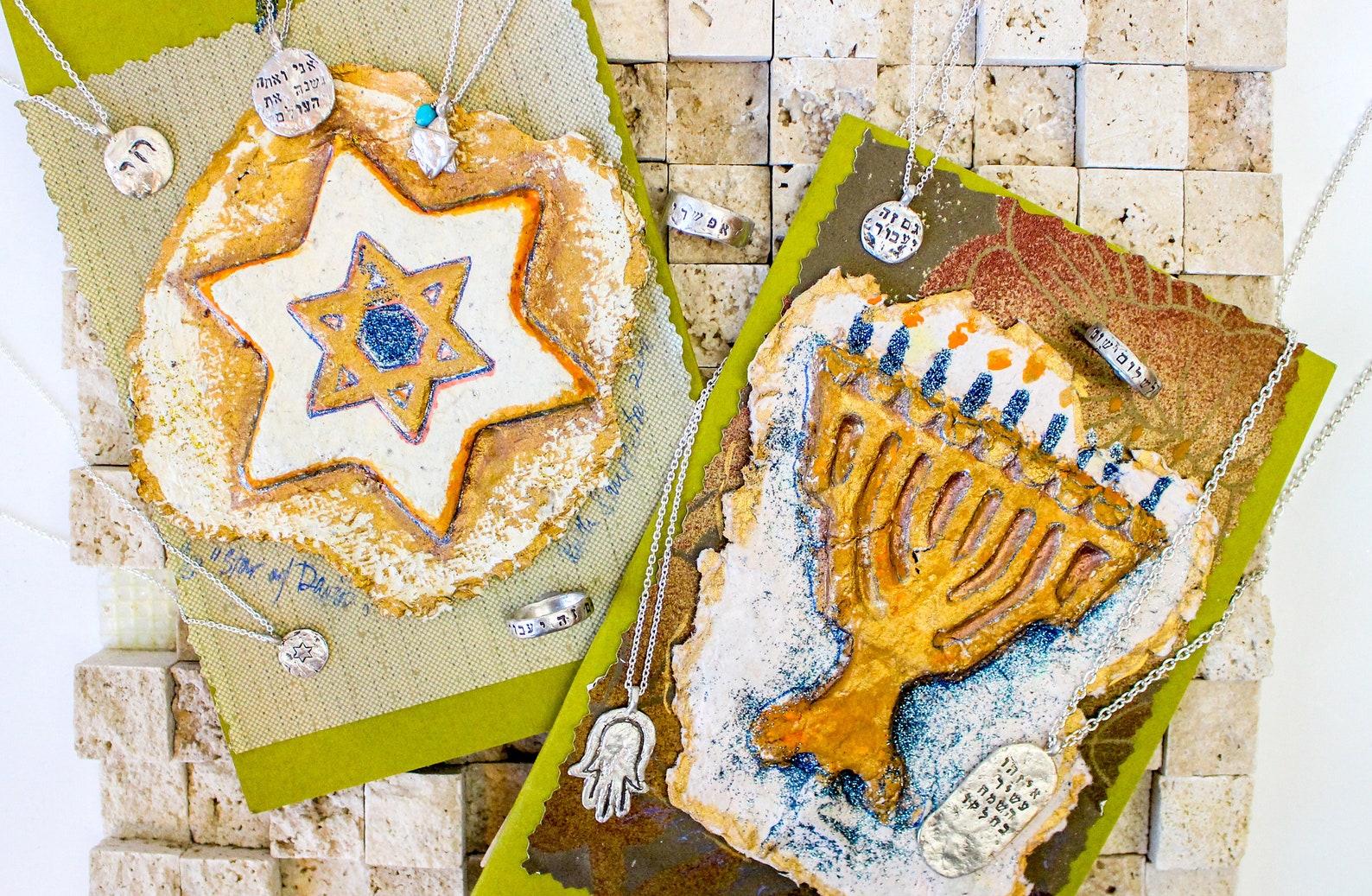 Chai (life), Jewish Silver Necklace - Etsy