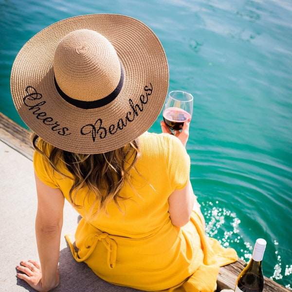 Girls Beach Hat - Etsy