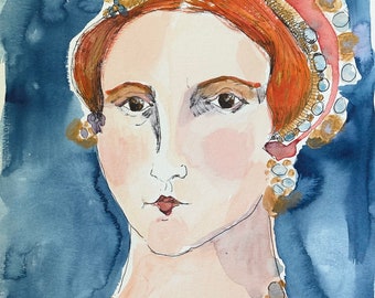 Elizabeth Anne Painting - Etsy
