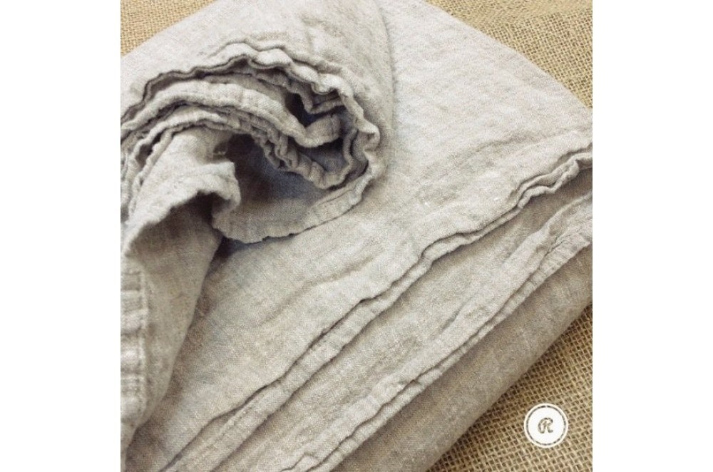 Hemp Flat Bed Sheet 100% Organic Natural Breathable Fabric | Etsy