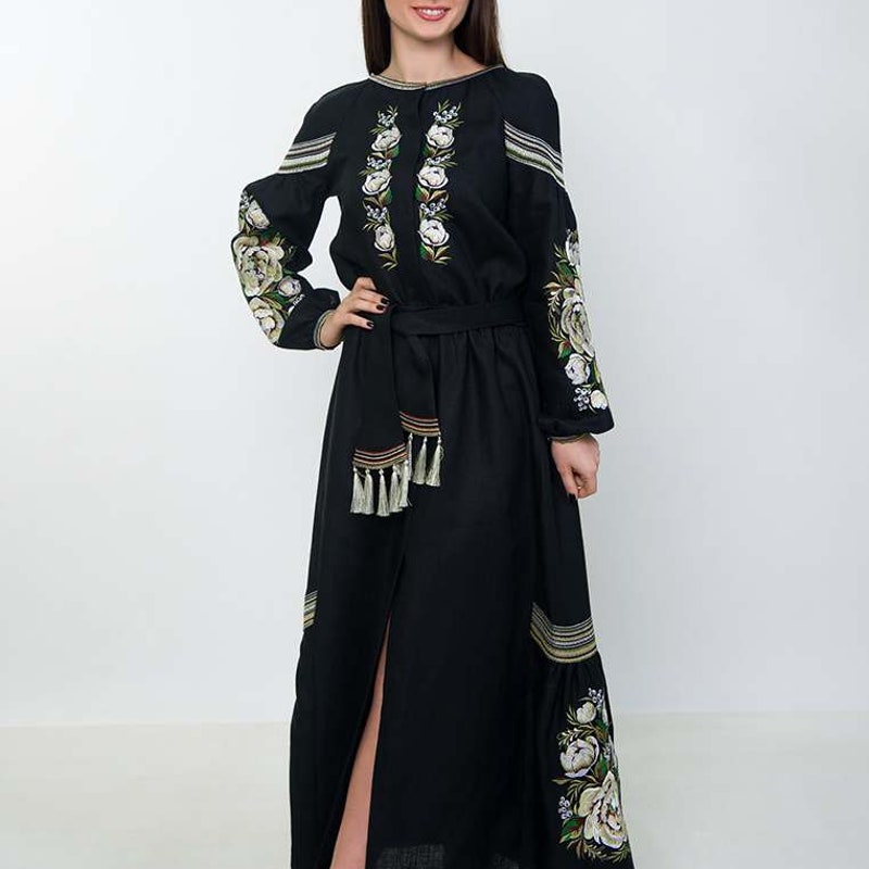 Ukrainian Embroidery Dress - Etsy