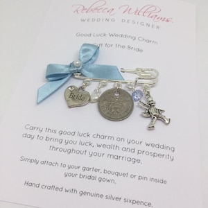 Good Luck Charm, Wedding Bouquet Charm, Good Luck Gift for the Bride ...