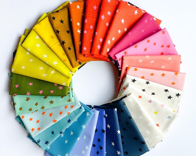 Super Starry 8.0 Fat Quarter Bundle | Alexia Marcelle Abegg | Ruby Star ...