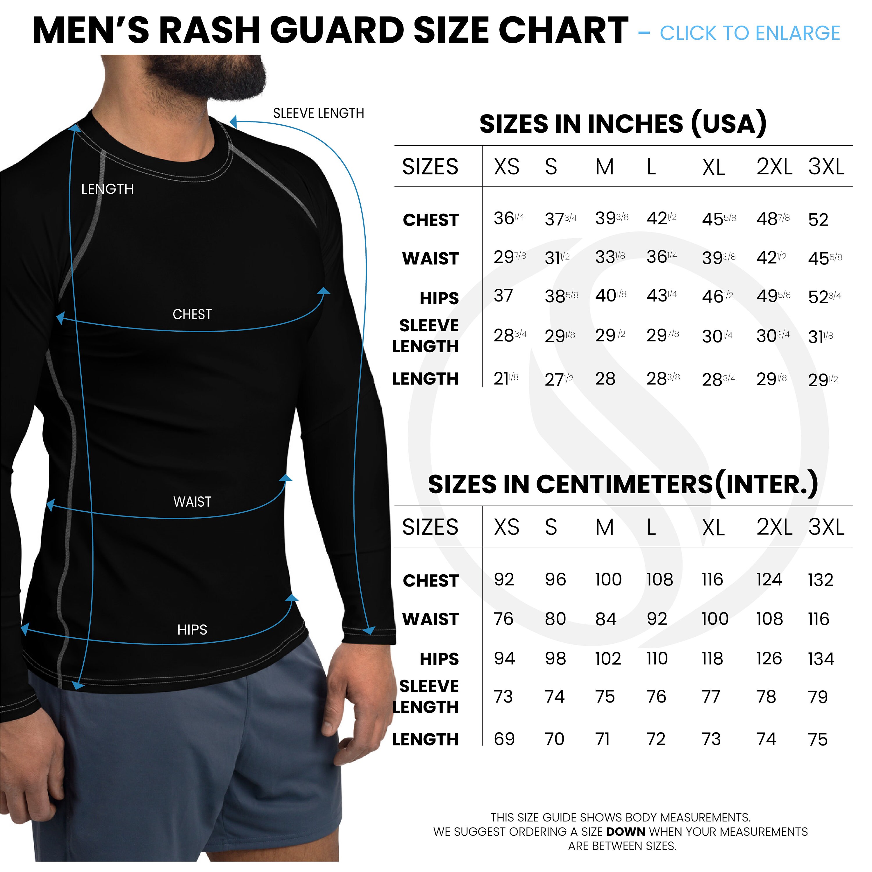Mens Rash Guard Long Sleeve - Bird of Paradise Tropical Floral Pattern ...