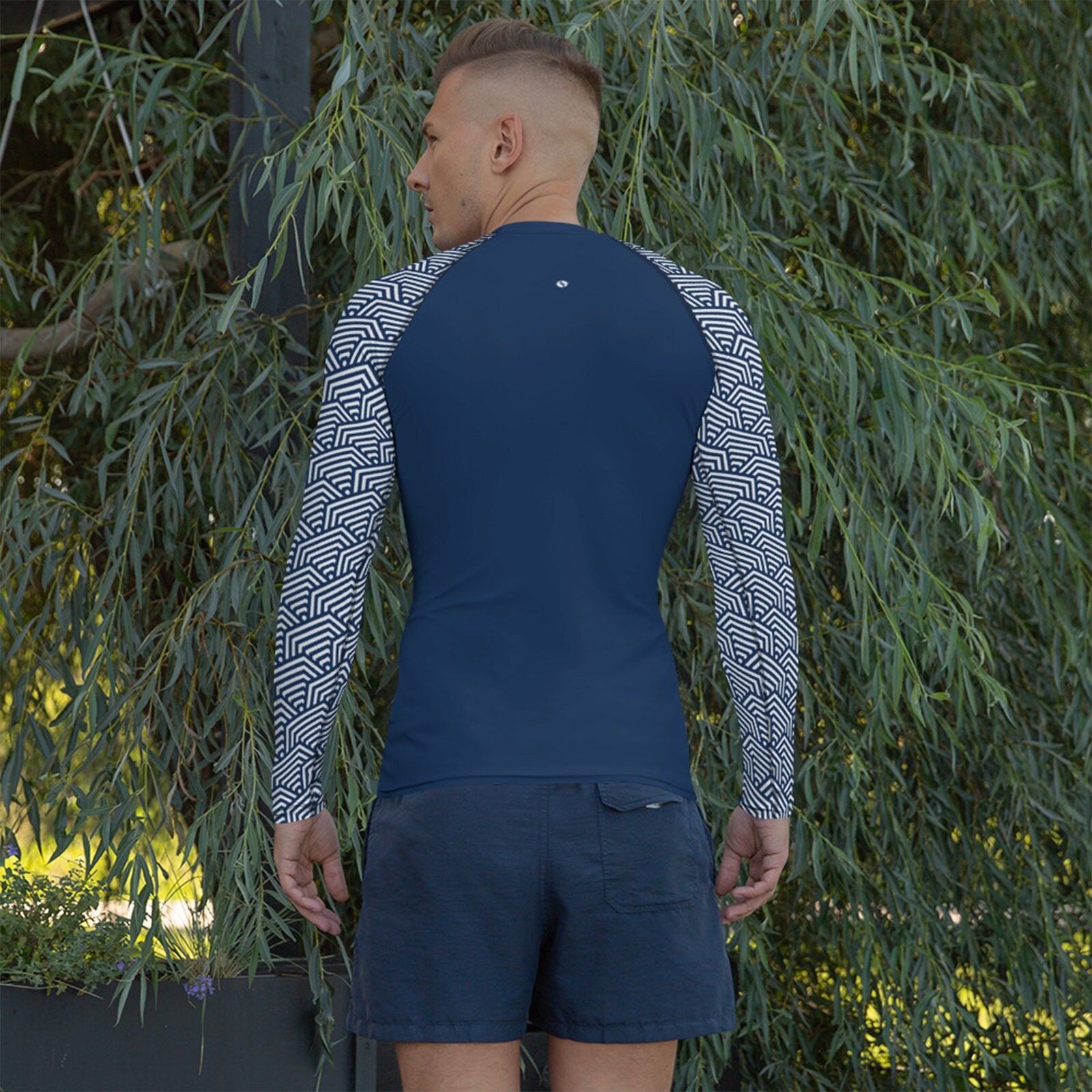 Mens Rash Guard Long Sleeve Fish / Dragon Scales Rashguard - Etsy