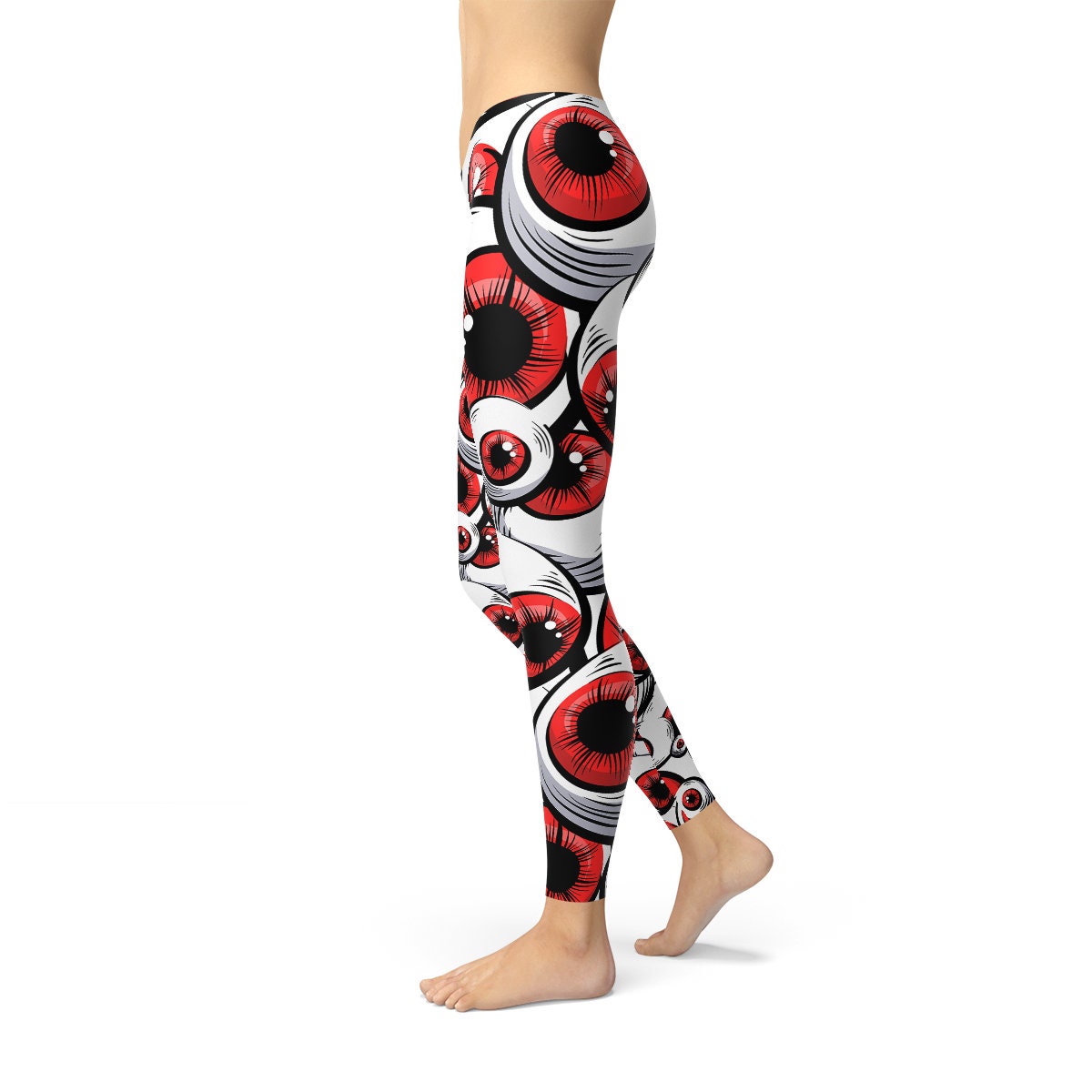 Eyeball Leggings Halloween Leggings Eyeball Pants Eyeball | Etsy