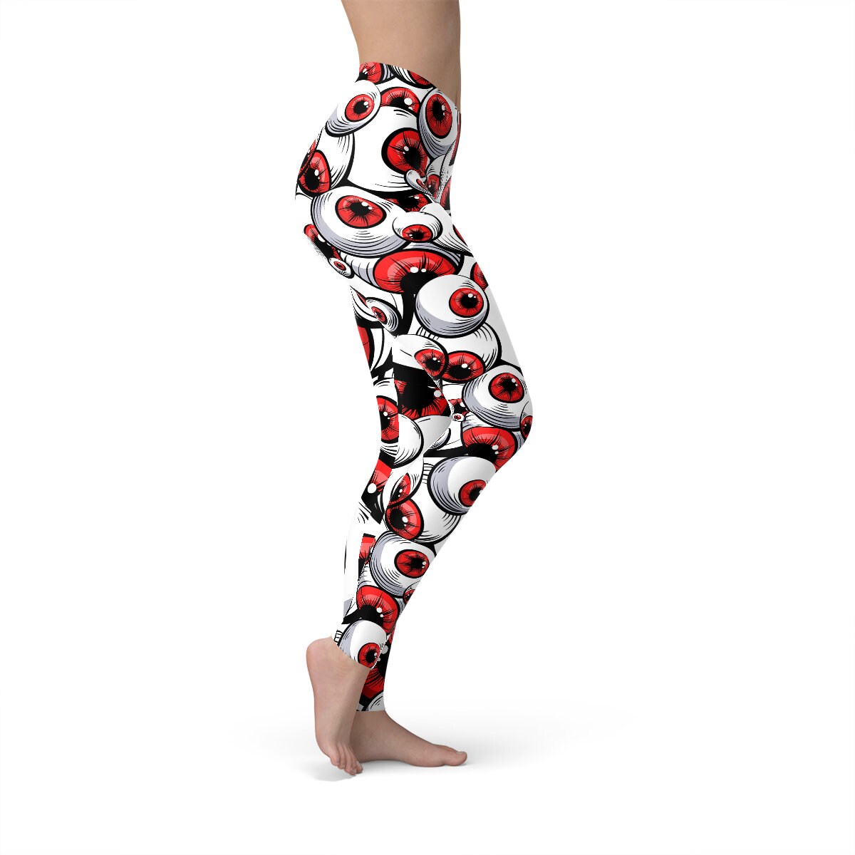 Eyeball Leggings Halloween Leggings Eyeball Pants Eyeball | Etsy