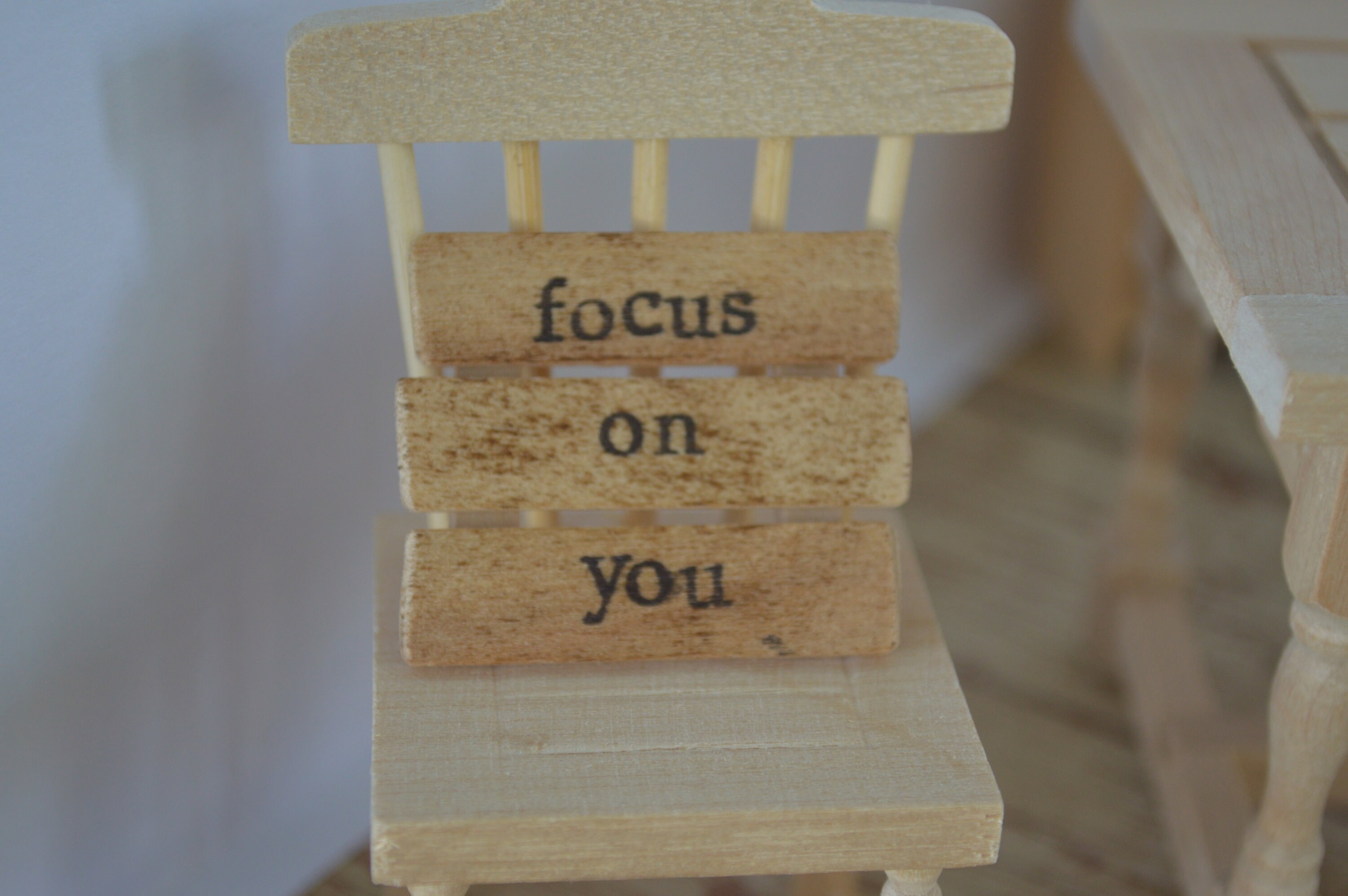 Wooden Dollhouse Signs / Inspirational Dollhouse Signs / Miniature ...