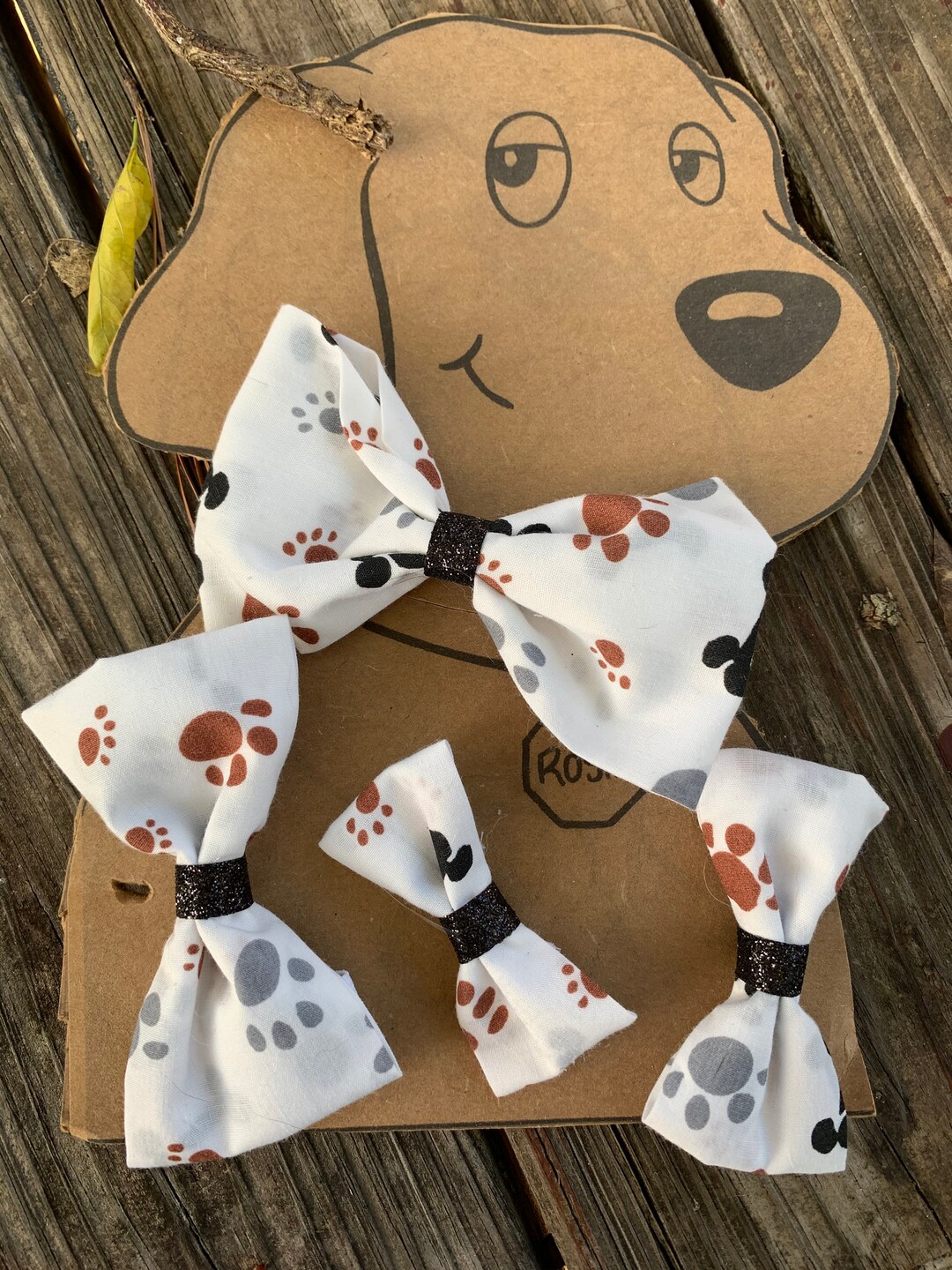 Pet Collar Bows Bows for Pets Bows for Cats Bows for Dogs Pet ...