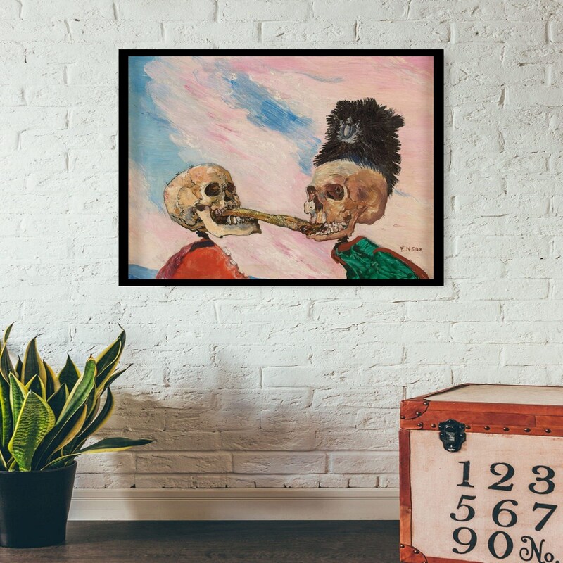 James Ensor Fine Art Print - Etsy