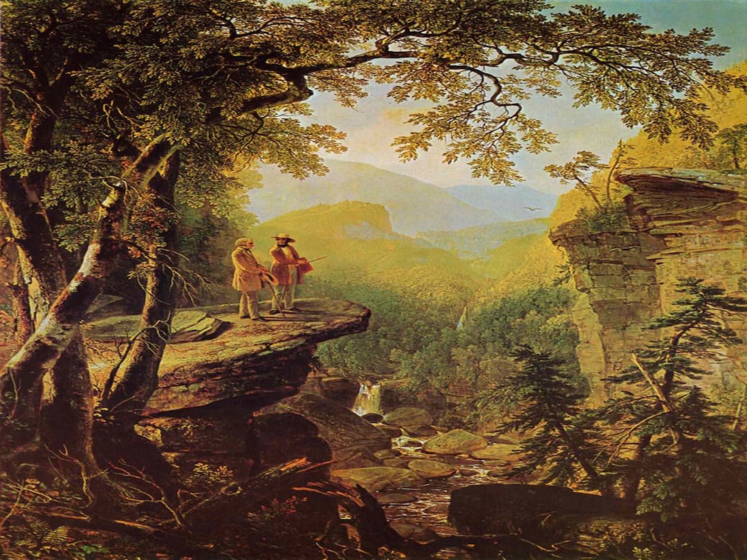 Asher Brown Durand: kindred Spirits, Extremely Rare Vintage Bookplate ...