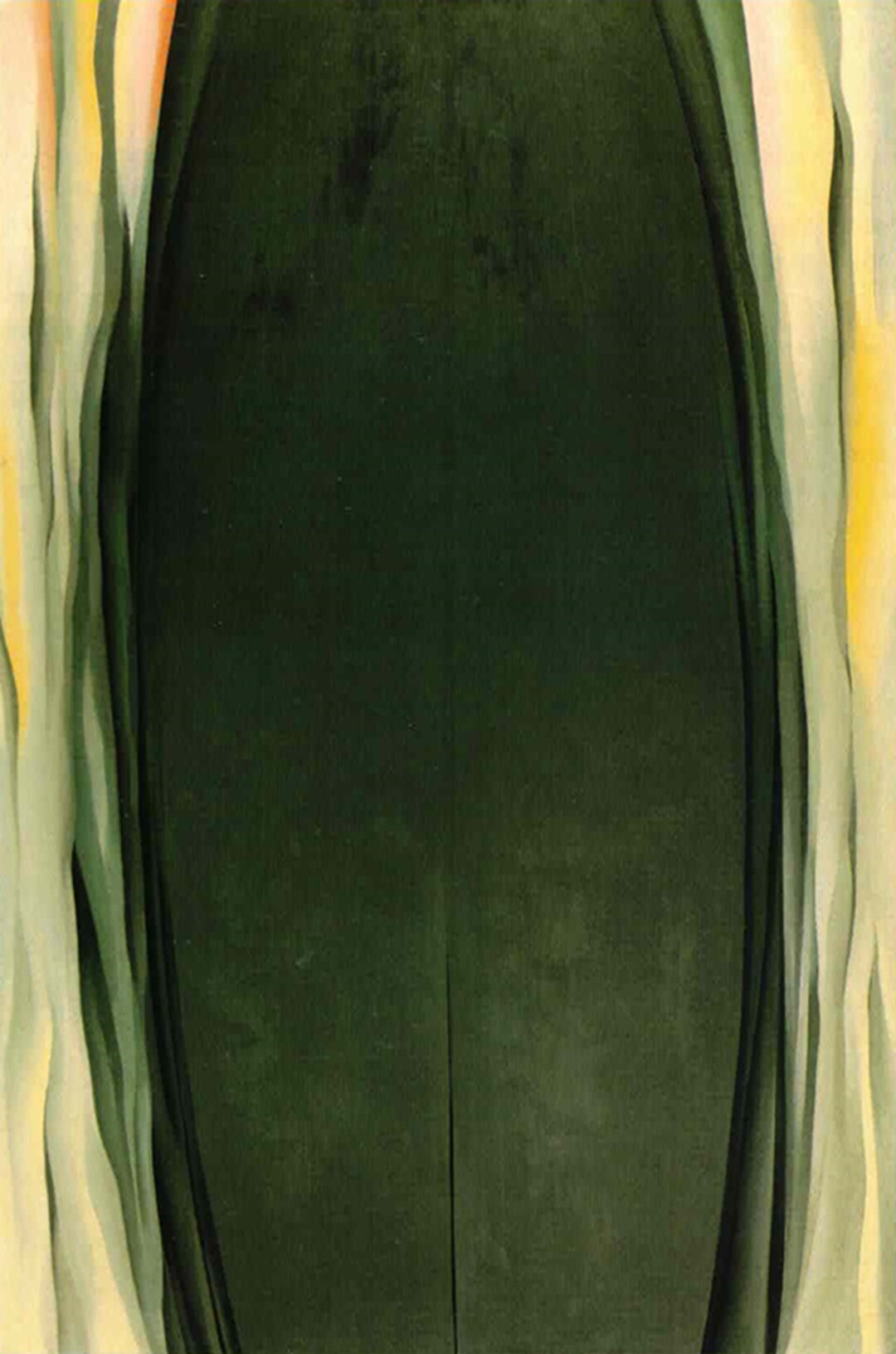 Georgia O'keeffe: green-grey Abstraction, Extremely Rare Vintage ...