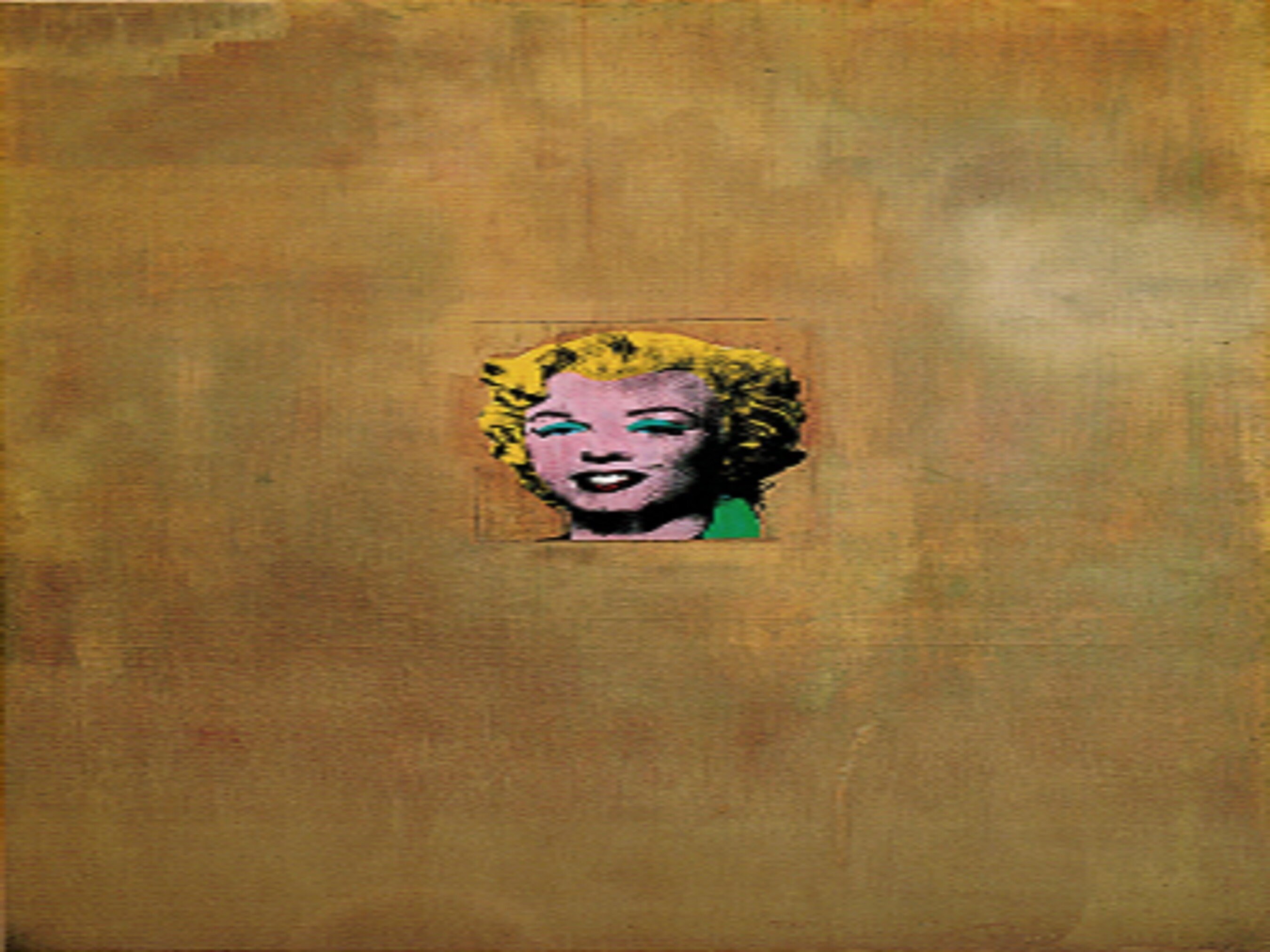 Gold Marilyn Warhol