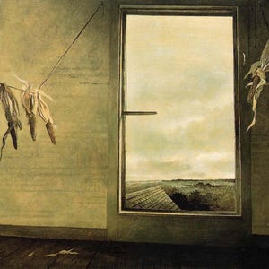 Andrew Wyeth: "seed Corn", Extremely Rare Vintage Bookplate Print ...