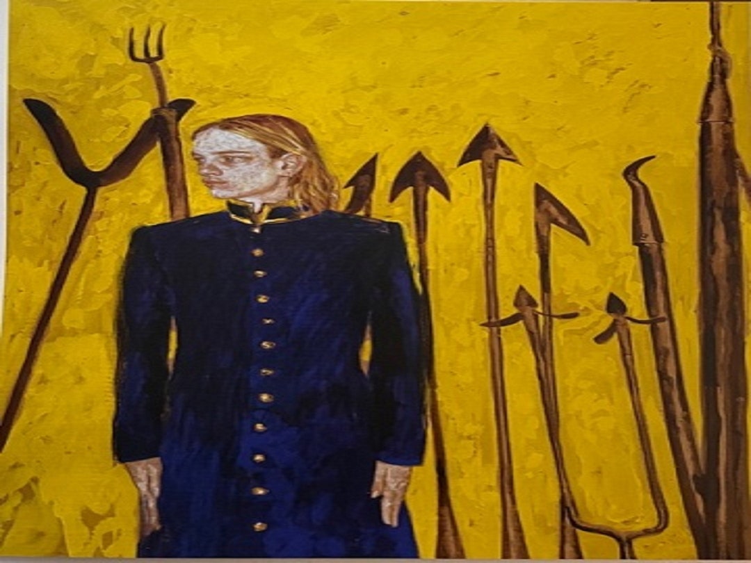 Jamie Wyeth: orca Bates Study 3, Very Rare Original Vintage Bookplate ...