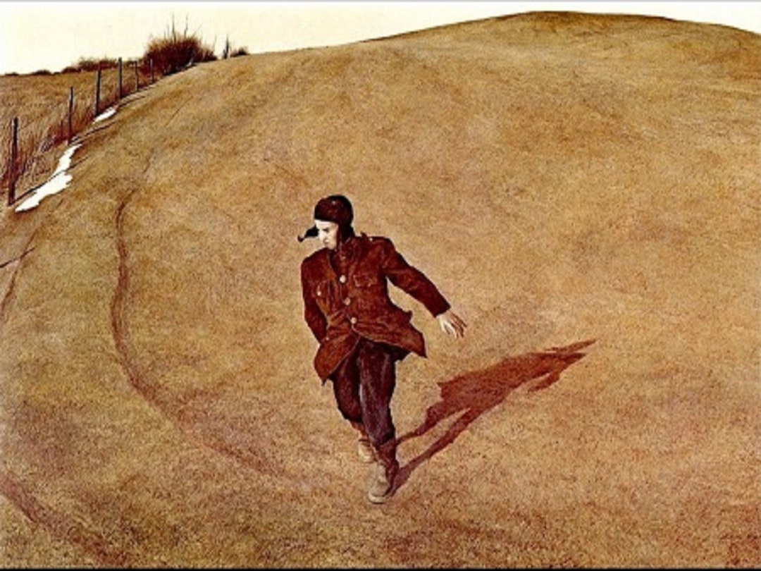 Andrew Wyeth: winter, Extremely Rare Original, New Bookplate Print ...