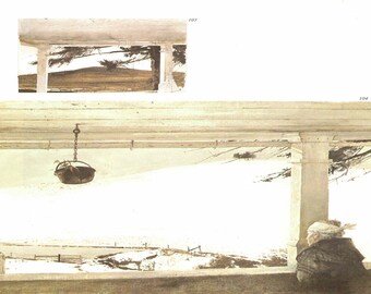 Andrew Wyeth: "chambered Nautilus", Extremely Rare Original Vintage ...