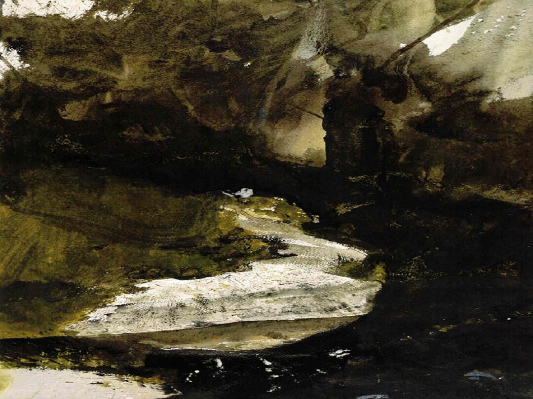 Andrew Wyeth: "untitled, 1978", Extremely Rare Original Bookplate Print ...