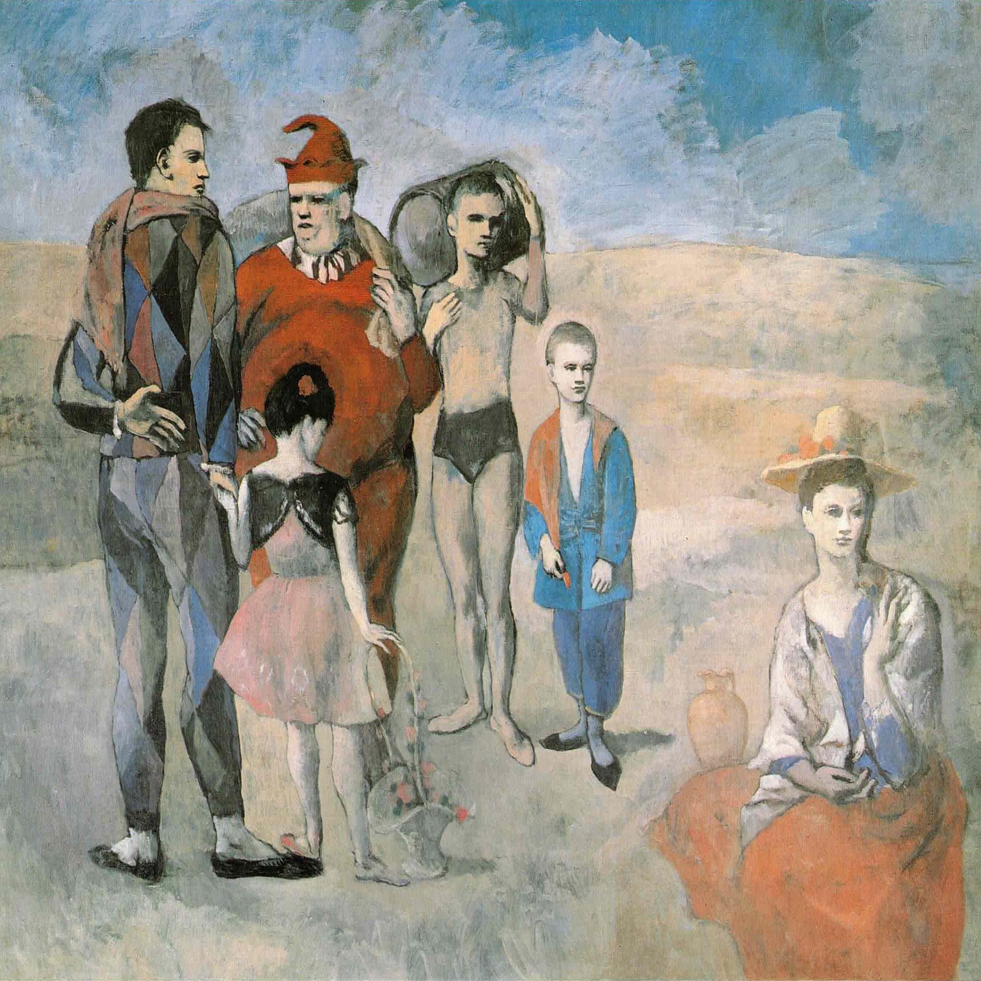 Pablo Picasso: “family of Saltimbanques", Extremely Rare Original ...