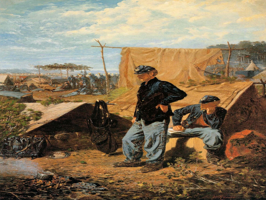 Winslow Homer: “home, Sweet Home", Extremely Rare Original Bookplate ...