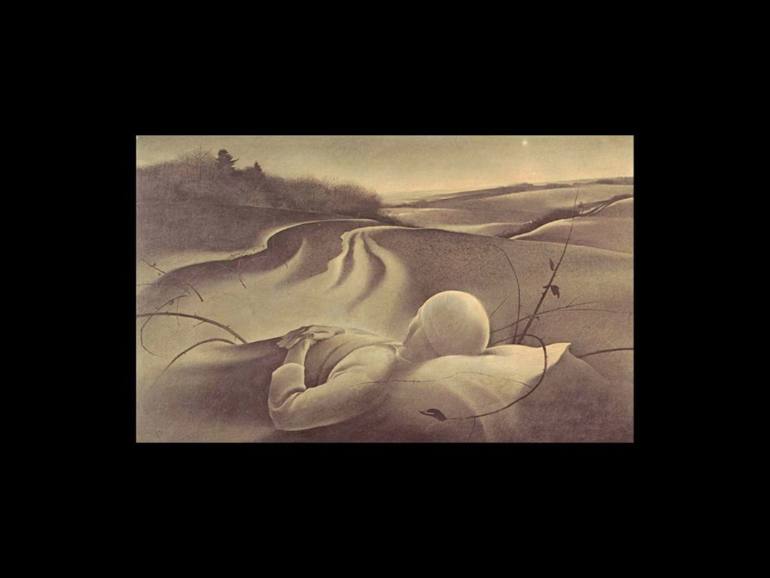 Andrew Wyeth: "christmas Morning", Extremely Rare Original Vintage ...