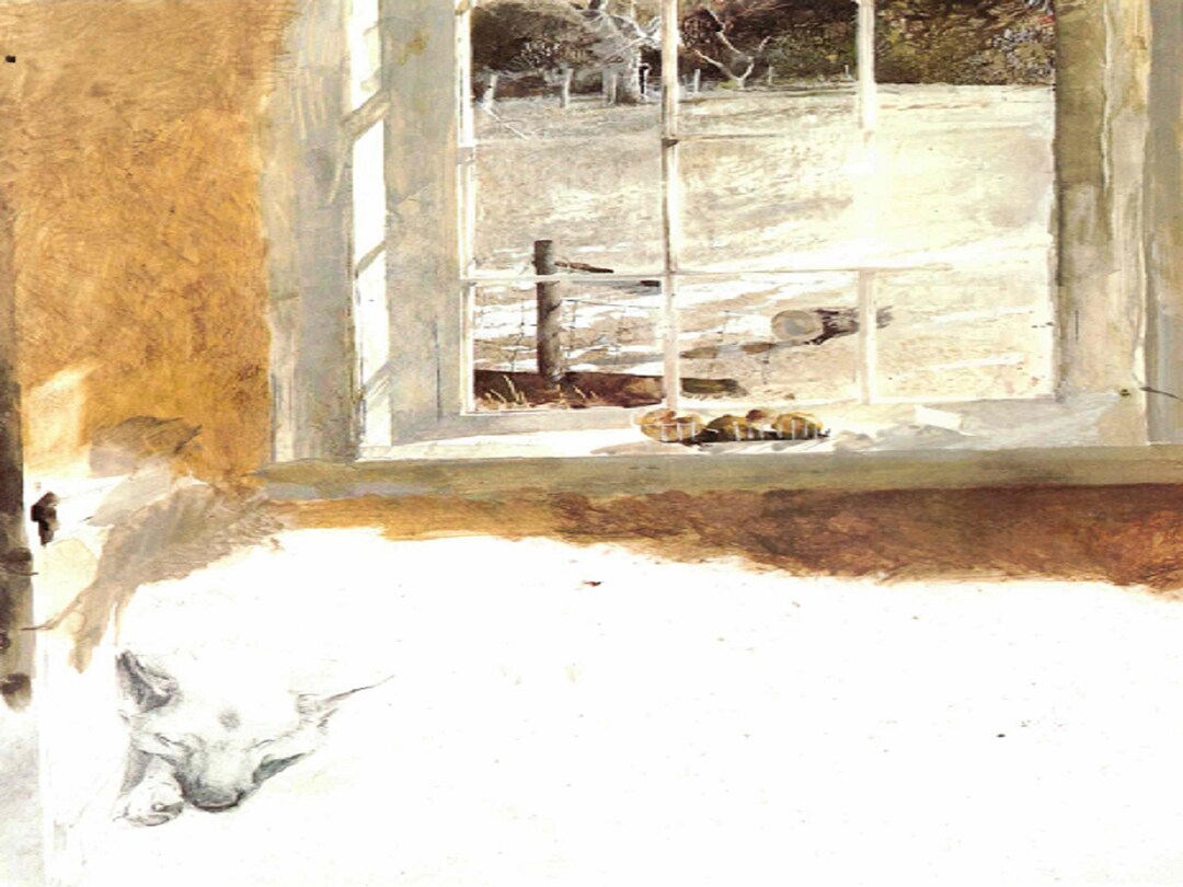 Andrew Wyeth: “gum Tree Log", Extremely Rare Vintage Bookplate Print ...