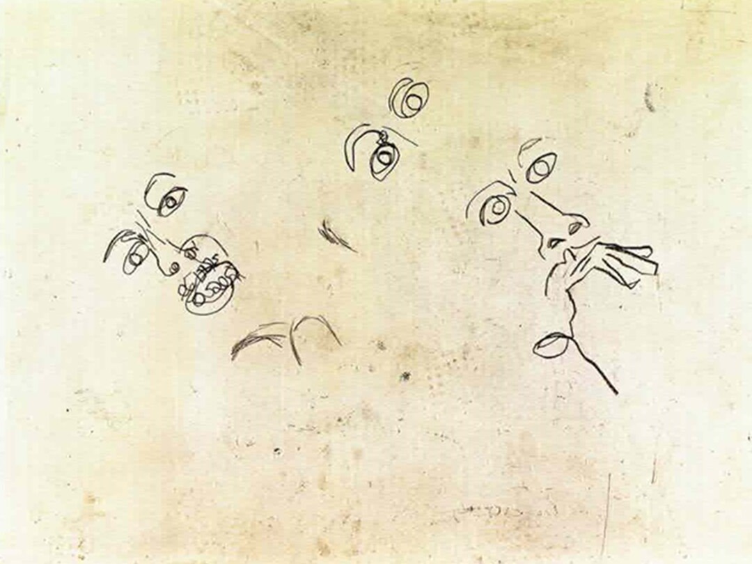 Jean-michel Basquiat: “tree Version", Extremely Rare Original Bookplate ...