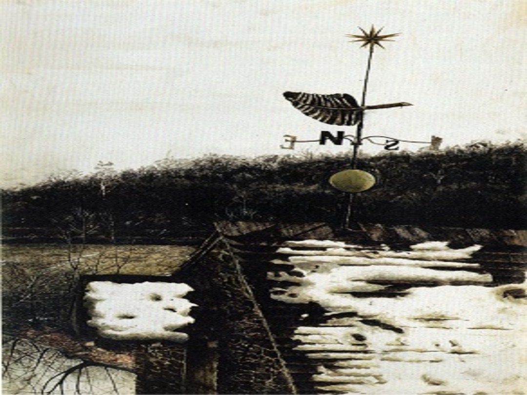 Jamie Wyeth: "the Weathervane", Extremely Rare Original Bookplate Print ...