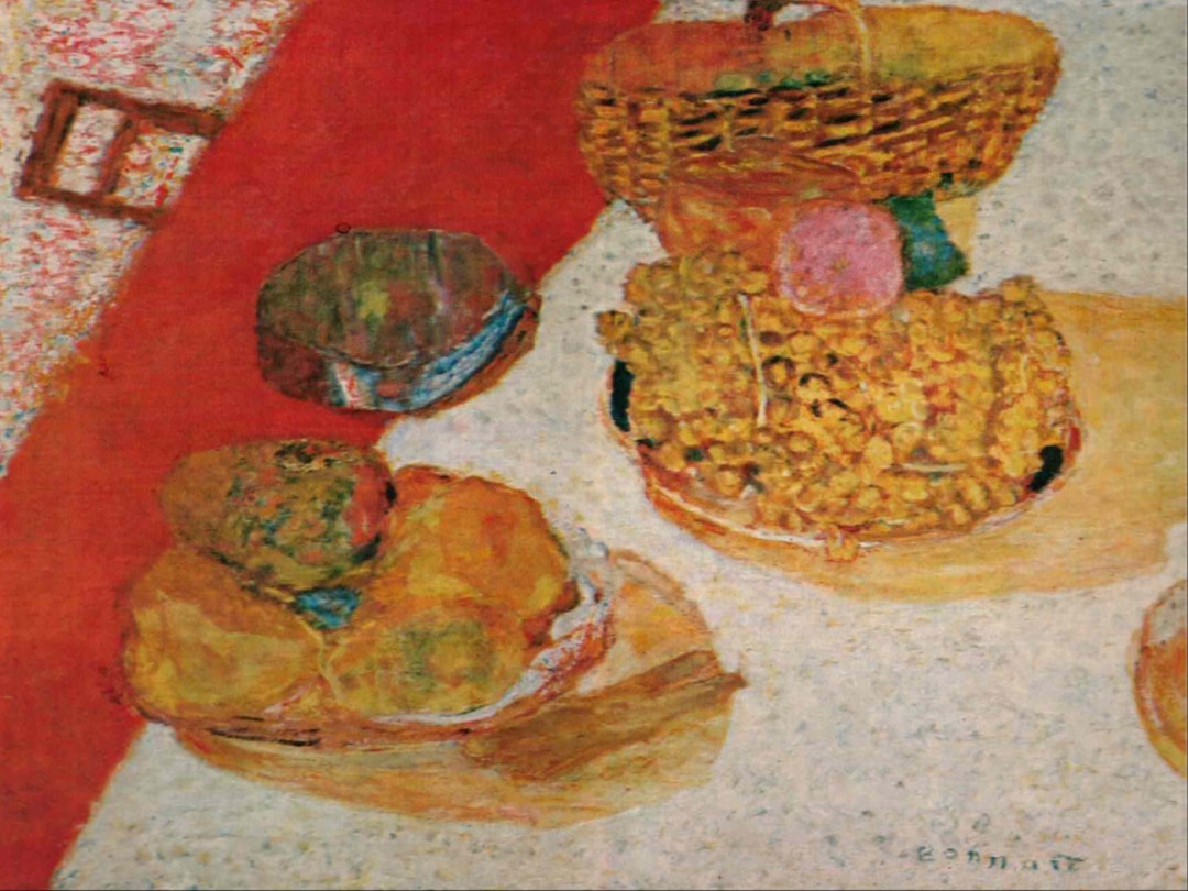 Pierre Bonnard: "still Life", Extremely Rare Vintage Bookplate Print ...