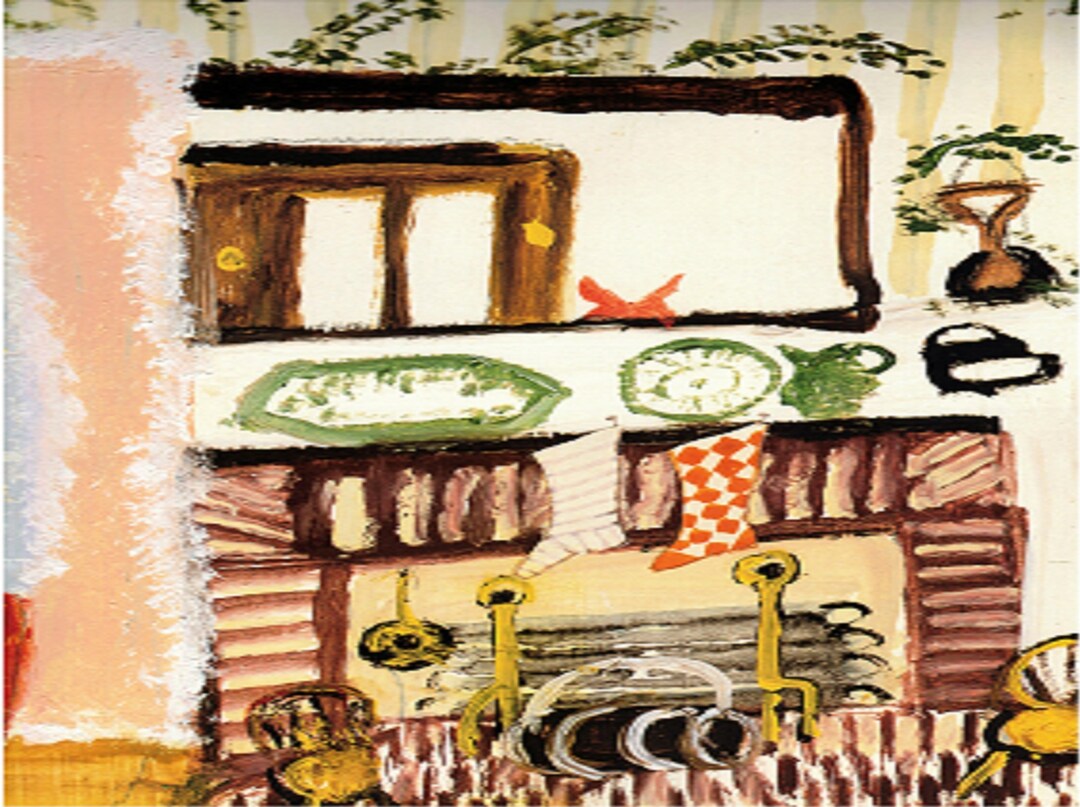 Grandma Moses: “the Night Before Christmas", Extremely Rare Full Page ...