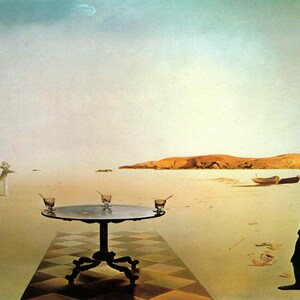 Salvador Dali: "sun Table", Extremely Rare Vintage Bookplate Print ...