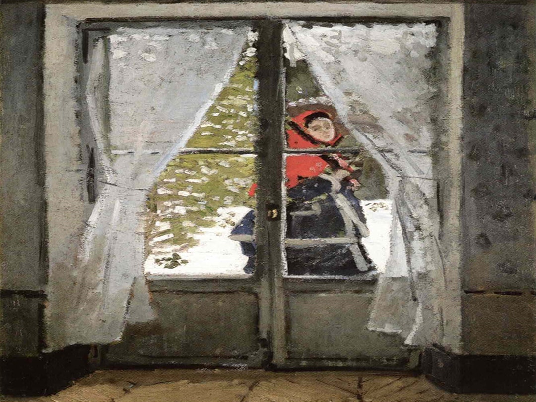 Claude Monet: “the Red Kerchief", Extremely Rare Bookplate Print ...